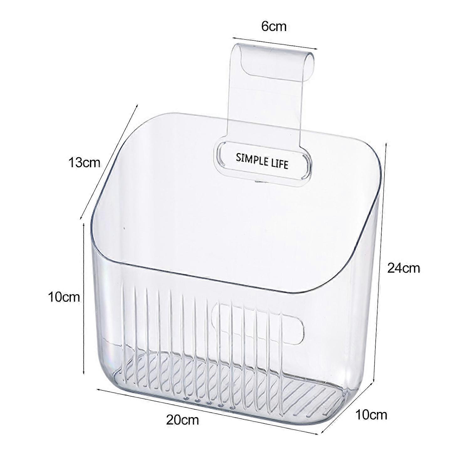 Wall Mounted Storage Basket Durable Large Capacity Onion Ginger Garlic ...