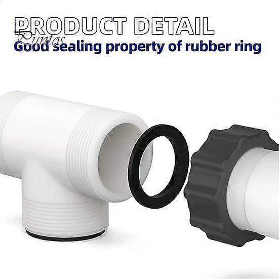 Hose Connector for Intex Coleman Pool Hose T Splitter with 3 L Rings ...