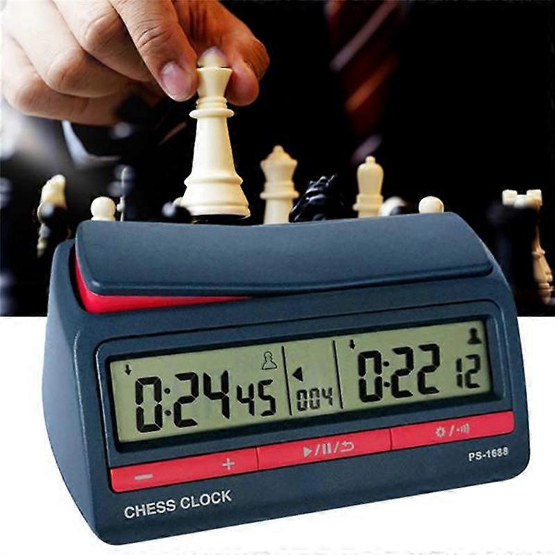 Professional Advanced Chess Digital Timer Chess Clock Count Up Down Board Game Clock PS-1688 ...