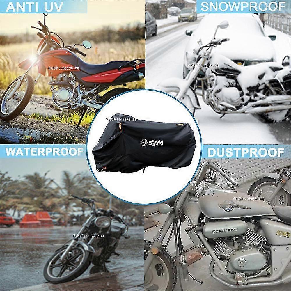 Waterproof Moto Scooter Cover with UV Protection for SYM CRUISYM 300 GTS 300i and 250 Models ...