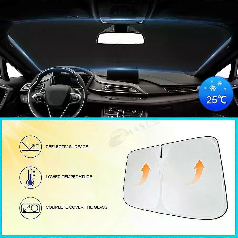 Car Windshield Sun Shade For MG HS EHS PHEV 2018 2019 2021 2022 2023 ...