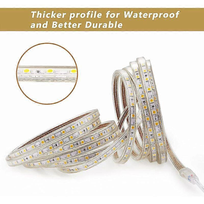 3M LED warm White lamp Band, very Bright 220V LED with Switch lamp Band ...