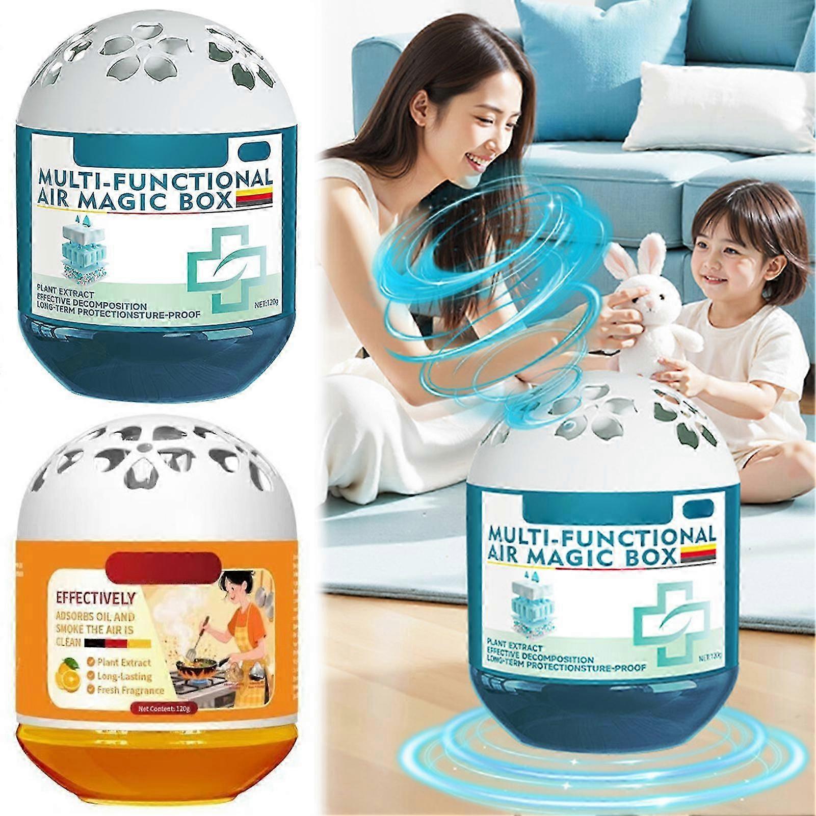 Multi Functional Air Magic Box Dust Cleaner for Indoor, Automatic Dust-Sucking, No Electricity ...