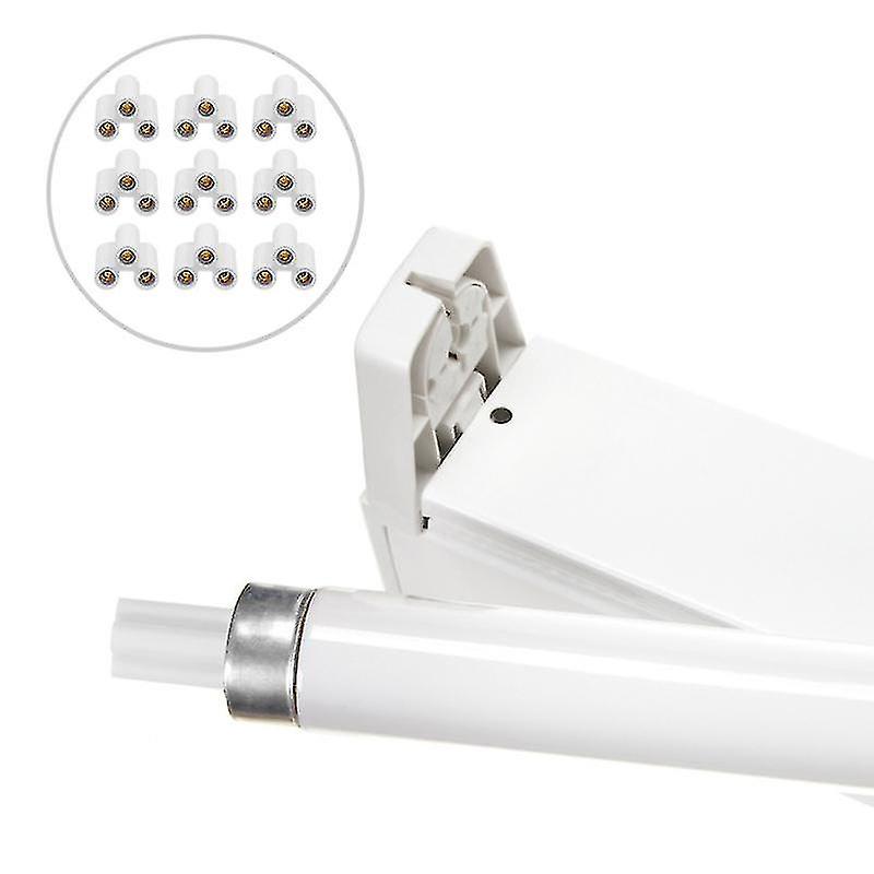 20pcs T5 T8 Led Lamp Connector Double End 3 Pin Female Adapter For Led ...