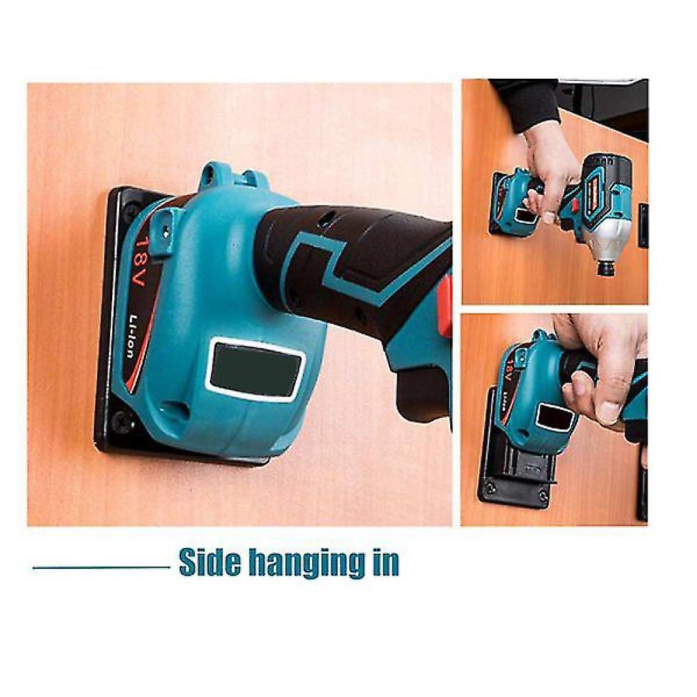 4 Pcs Power Tool Holder Mount Brackets Hook Storage Rack Power Tool ...