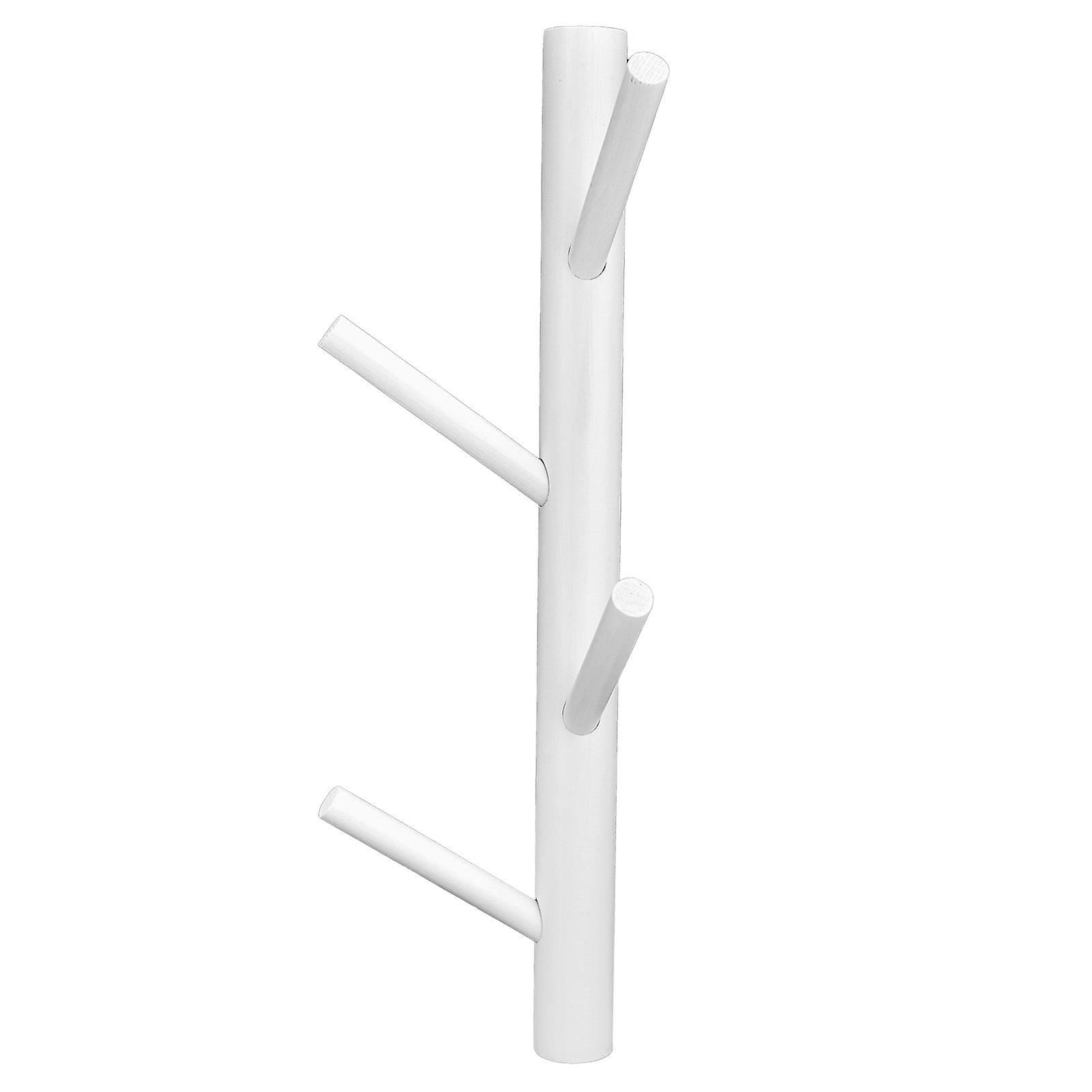 Wall Mounted Coat Rack - Tree Branch Shaped Hat Rack with 4 Hooks ...