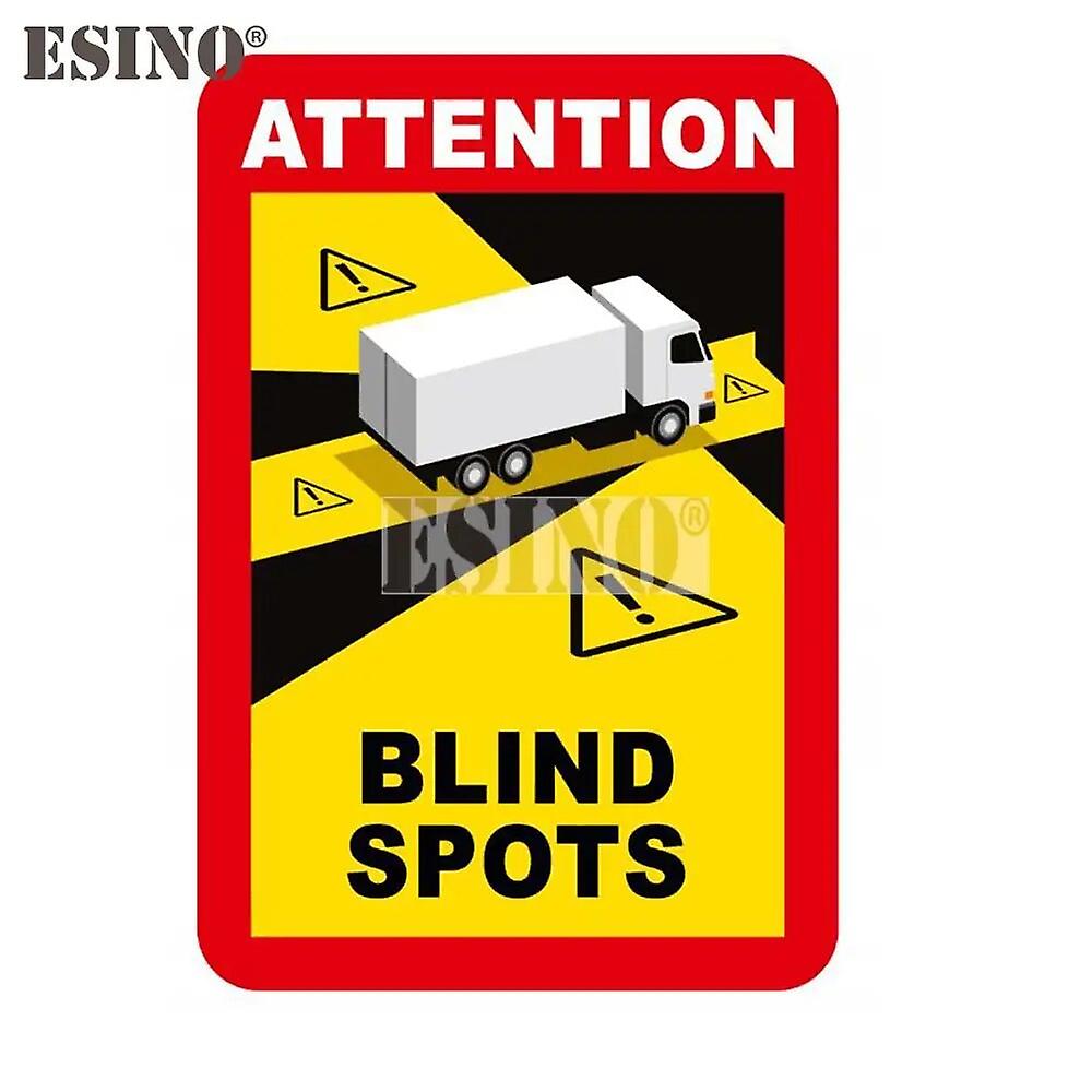 Car Styling Creative Attention Blind Spots Angles Morts Adhesive PVC ...