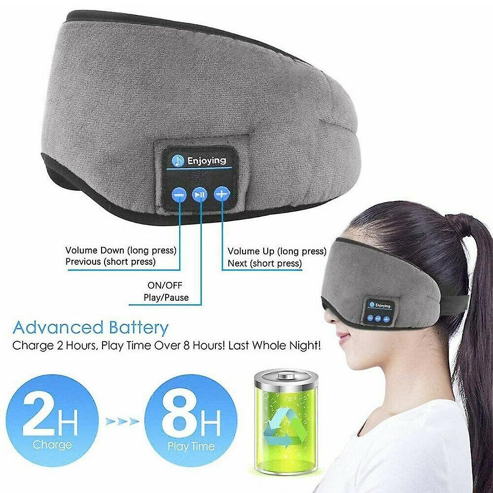 Diozo Sleeping Eye Cover Padded Soft Eyes Mask Blindfold Eyepatch ...