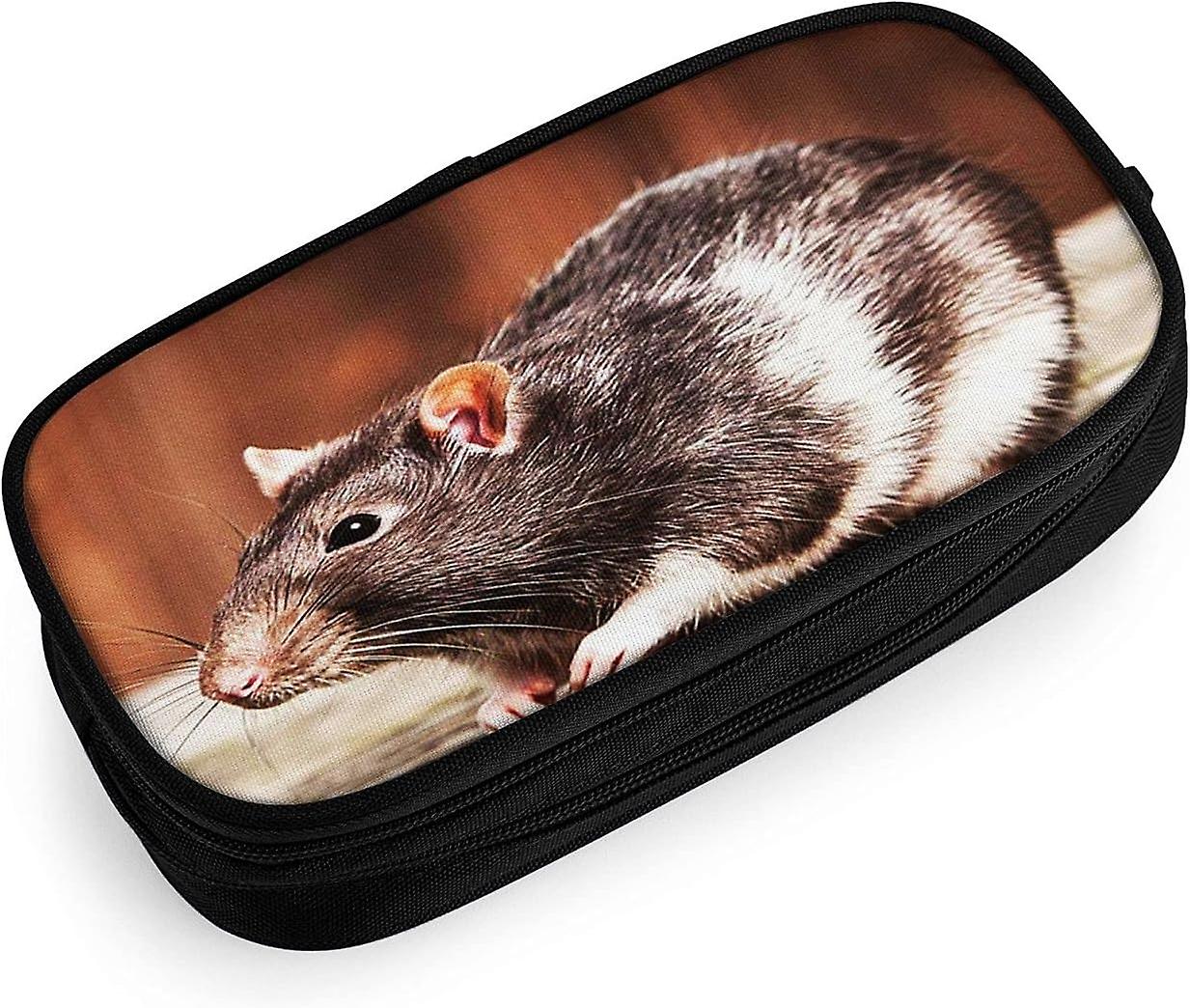 Pencil Case Adorable Pet Rat, Big Capacity Large Pouch Pen Holder ...