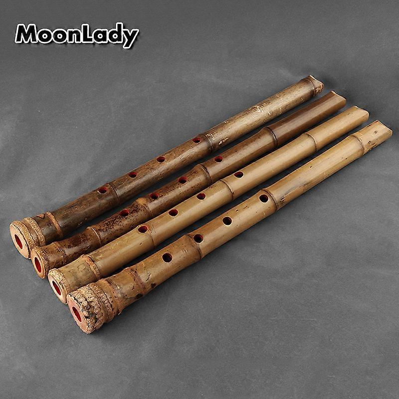 E Key 5 Holes Shakuhachi Wooden Musical Instruments 1.6 Feet Bamboo ...