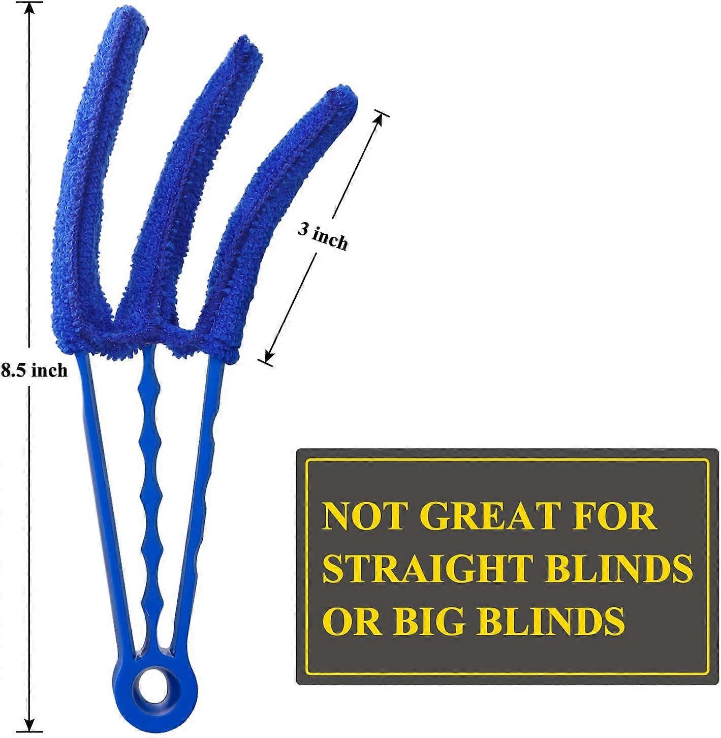 Window Blind Cleaner Duster Brush with 5 Microfiber Sleeves - Blind ...