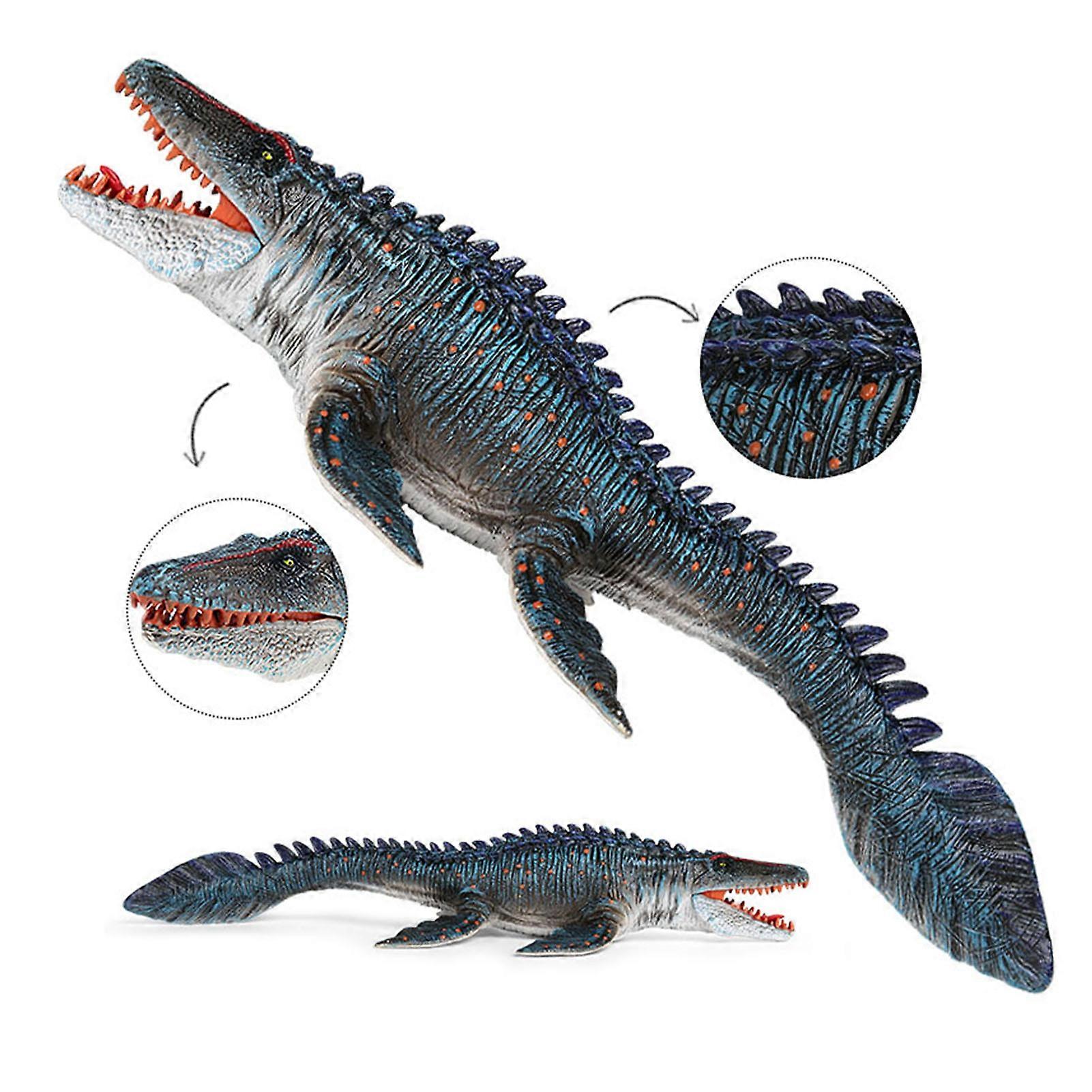 Realistic Deep Sea Monster Mosasaurus Dinosaur Plastic Ocean Animal ...