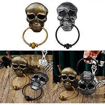 Skull Hanging Door Knocker Gothic Door Knocker Skull Hanging Door ...