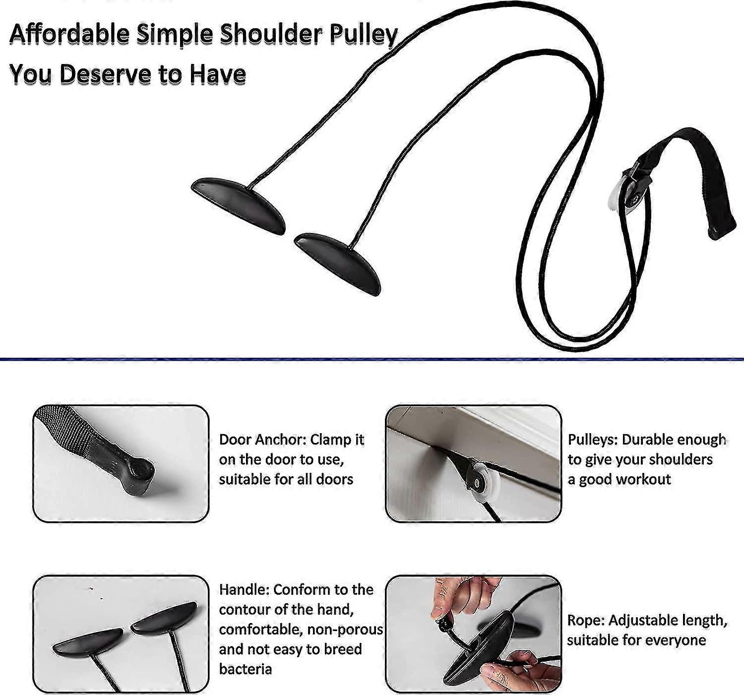 Shoulder Therapy Exercise Pulley System, Slim Shoulder Pulley For ...