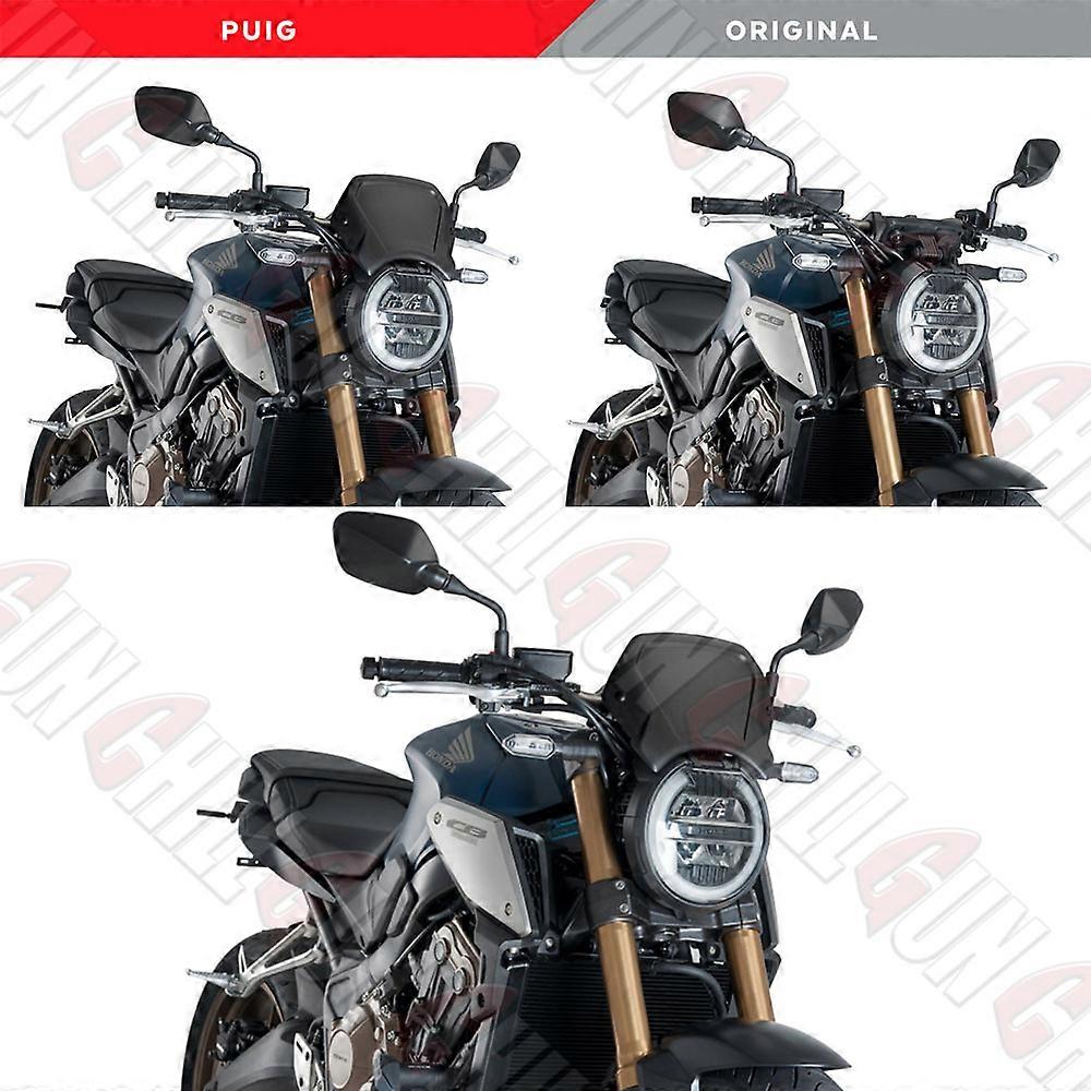 Motorcycle Cafe WindScreen Windshield Deflector Visor For HONDA CB125R ...
