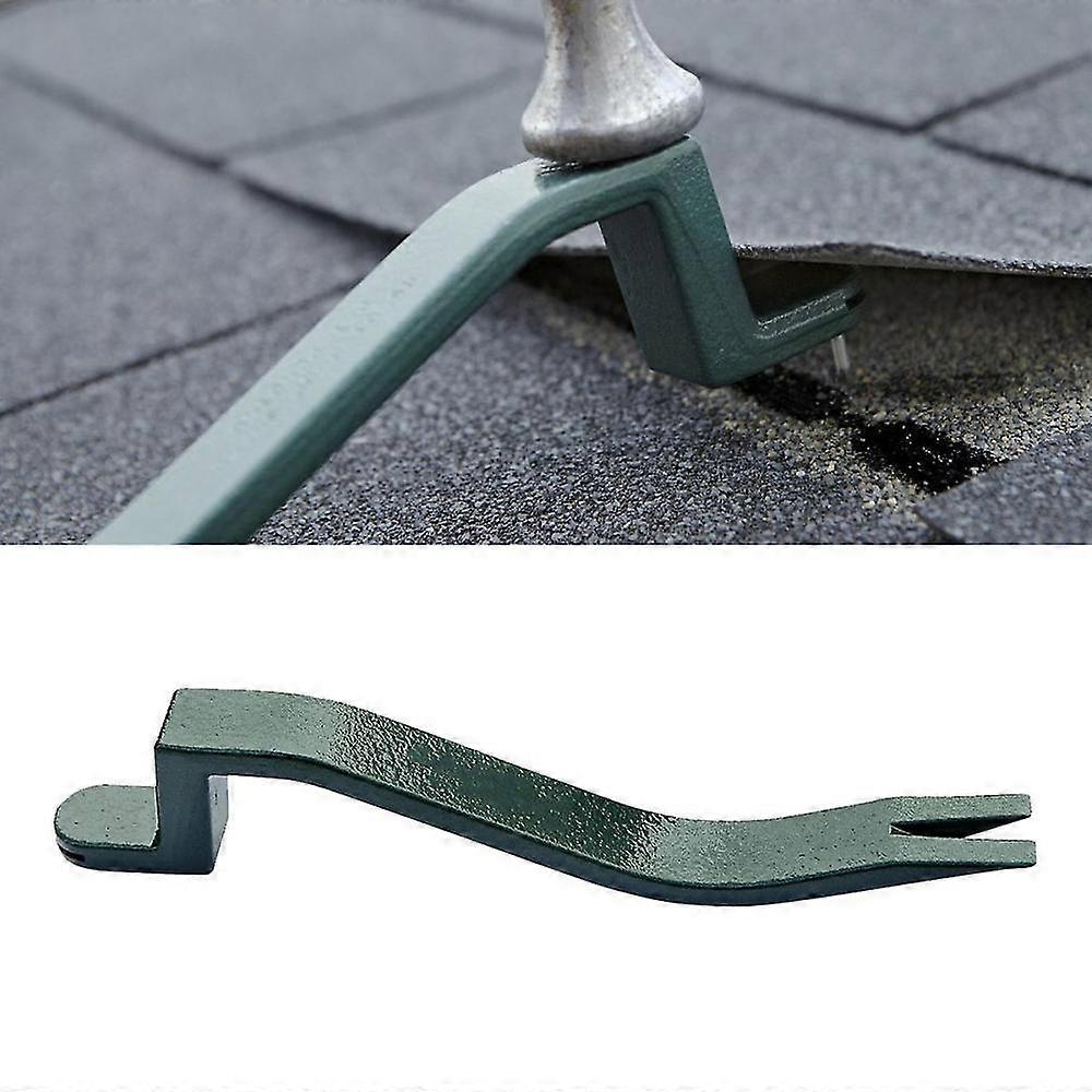 Roof Snake Tool Shingle Pry Bar Heavy Duty Nail Remover Tool - Roof ...
