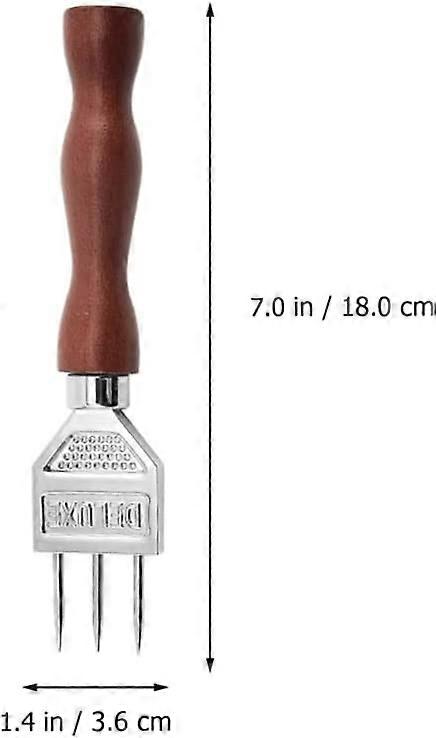 Ice Crusher Ice Picker Tool: Ice Pick with Safety Wooden Handle ...