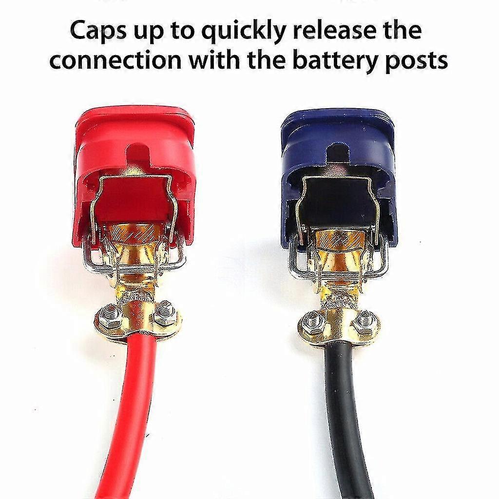 Universal 12v Quick Release Battery Terminal Clips For Car Vans Etc ...