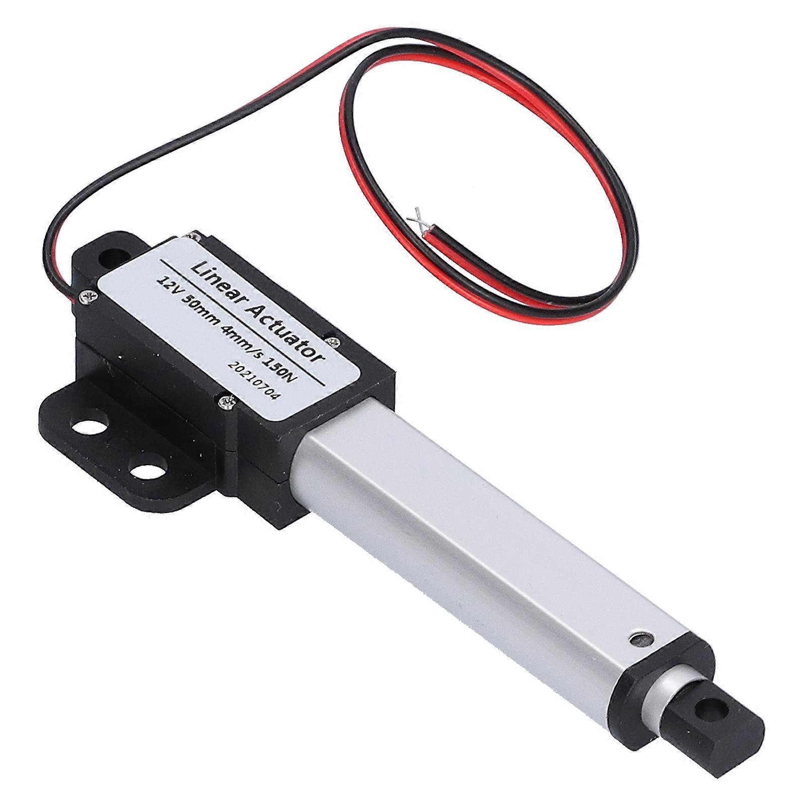 Linear Actuator 50mm 12v DC Low Noise Internal Limit Switch Mini ...