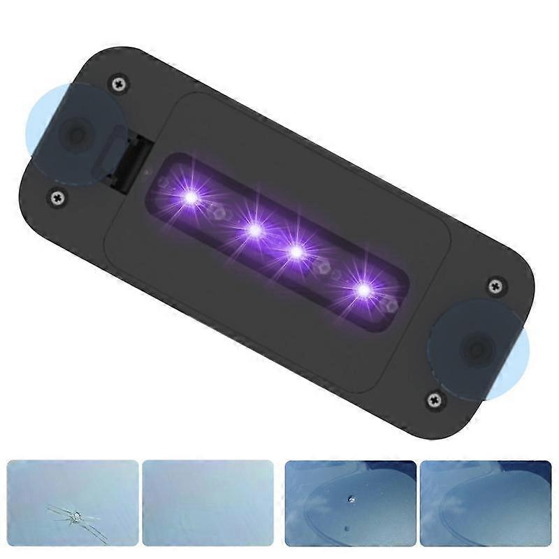 Car Glass Repair UV Light Auto Glass Resin Curing Lamp Suction Cup ...