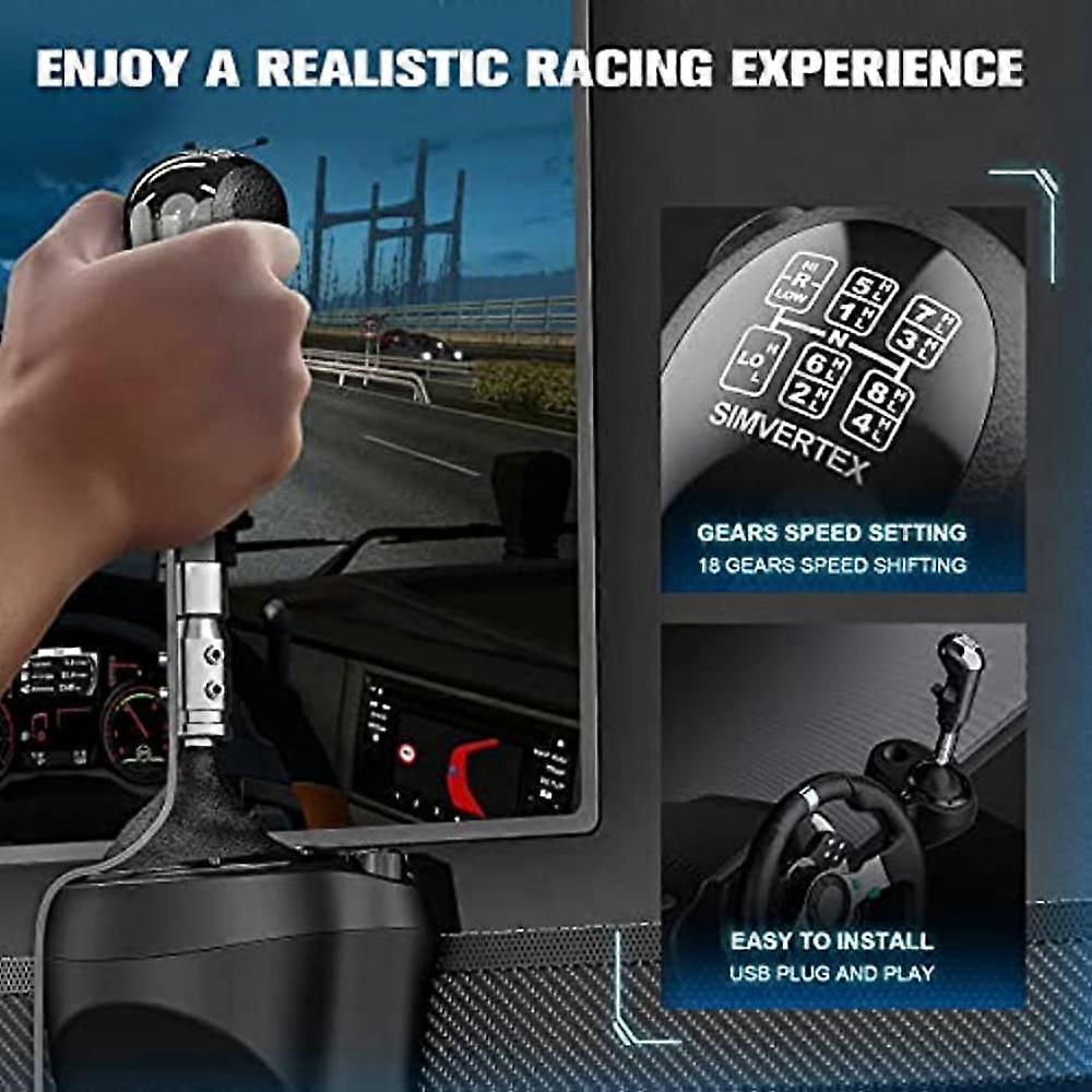 USB Gearshift Knob from a Man Truck ATS ETS for Logitech G29 G27 G25 ...