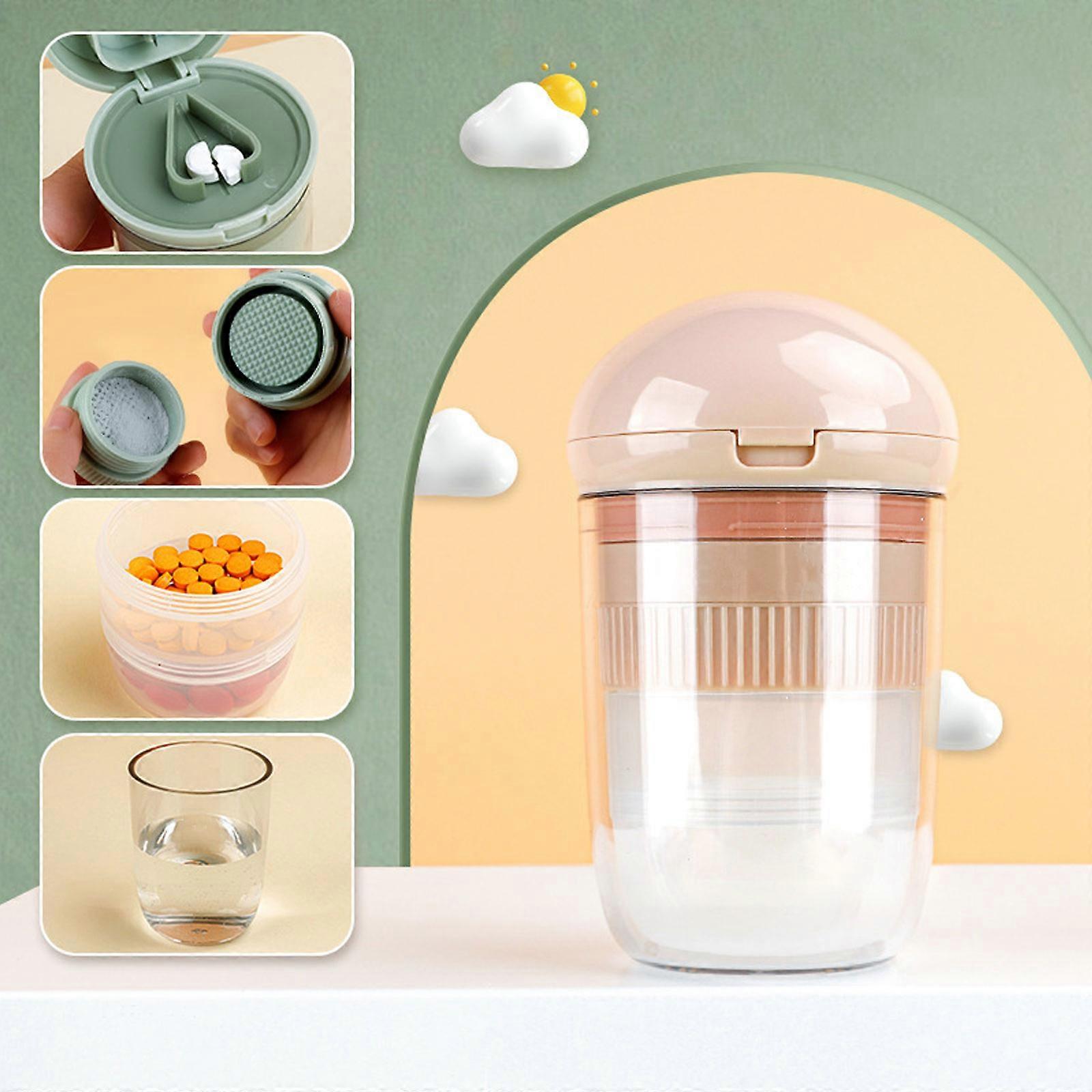 4 in1 Pills Crusher Cutter and Grinder Pills Splitter Crushes Pills ...