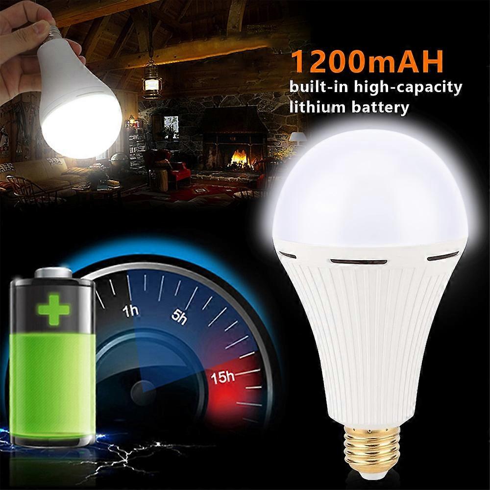 Rechargeable Emergency LED Light Bulb E27 Lamp Magic light bulb with ...