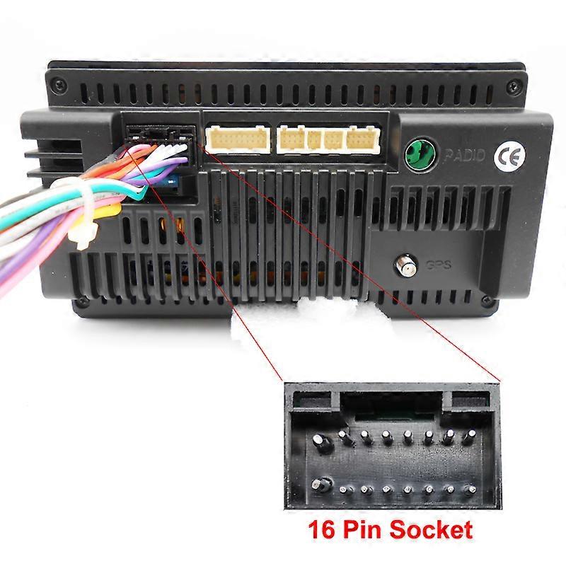 QuadLock Wiring Harness 16 Pin Plug Radio Adapter Antenna Bluetooth ...