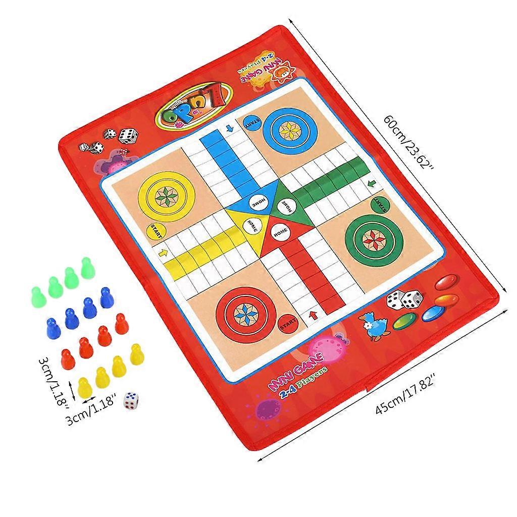 Kids Classic Flight Chess Game Family Party Children Fun Board Game ...