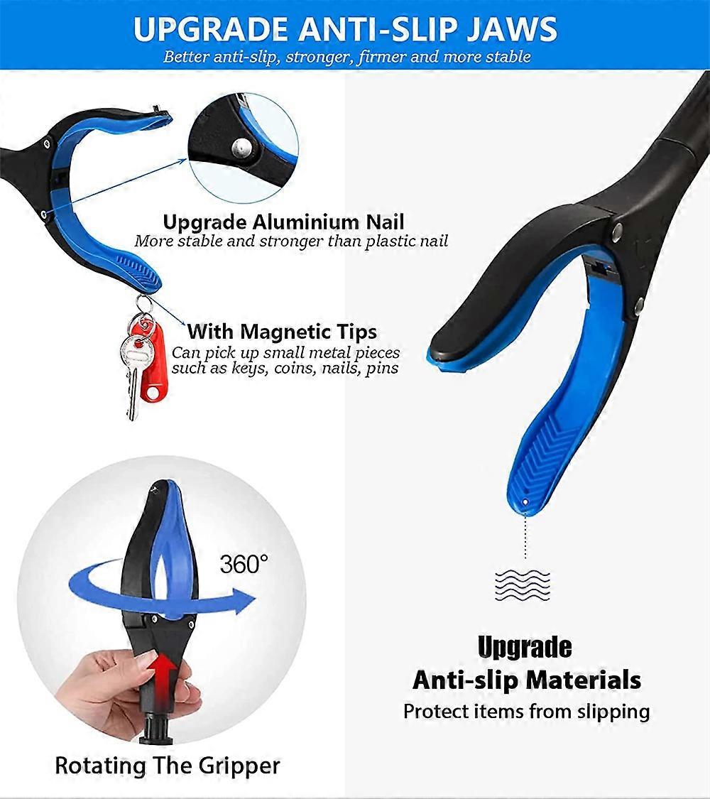 Foldable Grabber With 360 Swivel Clip, Trash Claw Grabber Tool | Fruugo UK