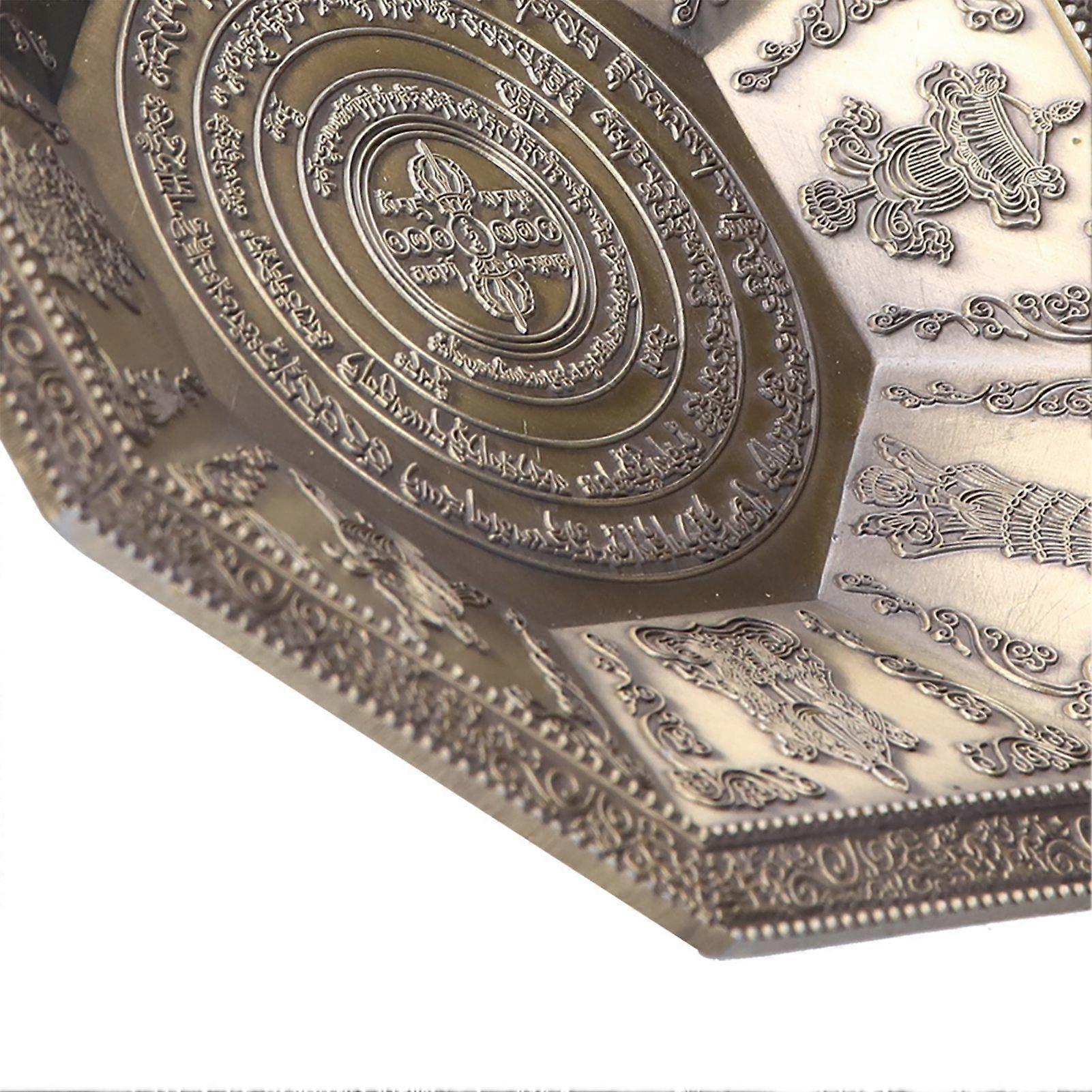 Octagonal Burning Tray Buddhist Scriptures 8 Auspicious Symbols Fire ...