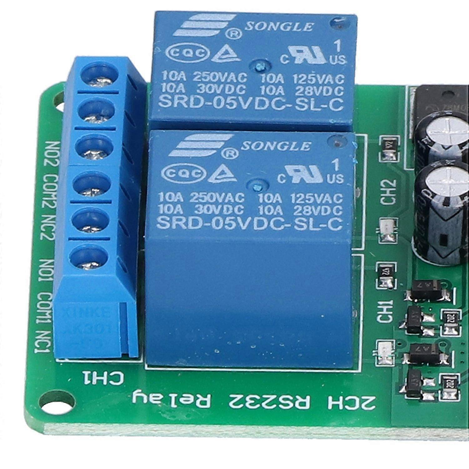Relay Module ABS Serial Port Baud Rate 9600kbps Remote Control ...