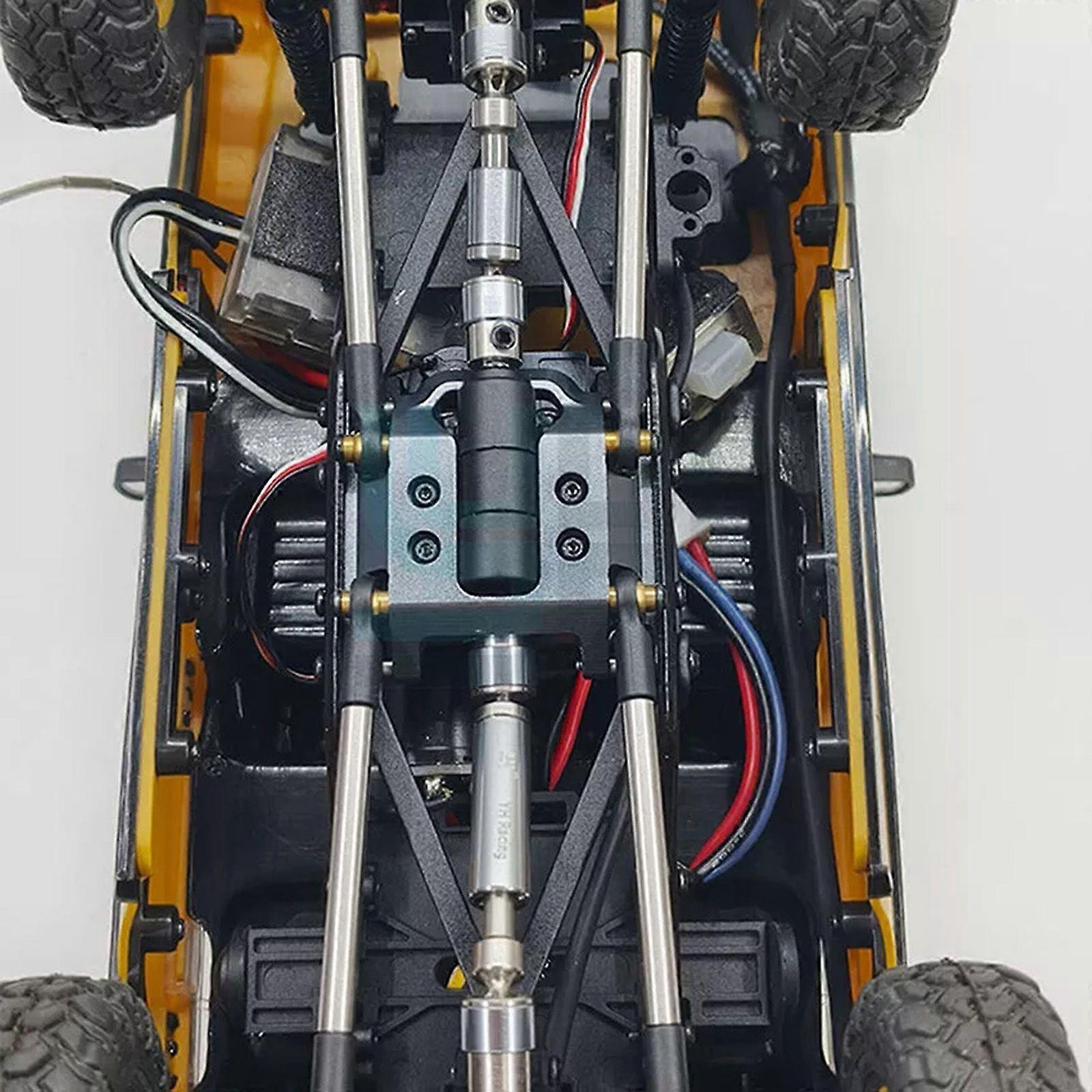 Off-Road Car Metal Gearbox Base for FMS FCX24M 1/24 RC Crawler Car ...