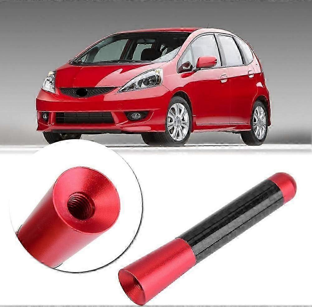 Car Aerial Antenna toppers, 3inch Carbon Fiber Screw Radio Short ...