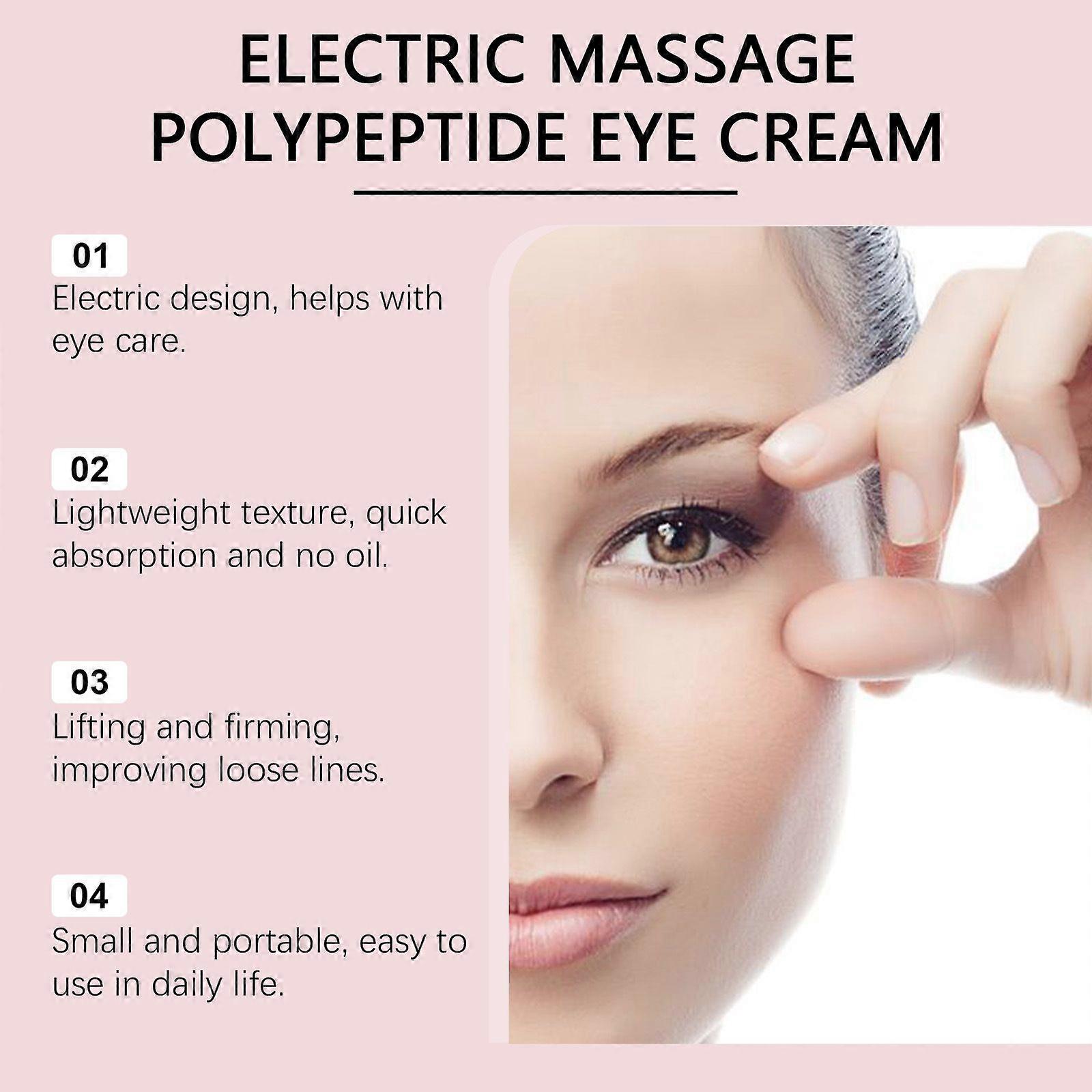 Electric Massage Eye Cream for Dark Circle, Firm and Smooth Fine Lines ...