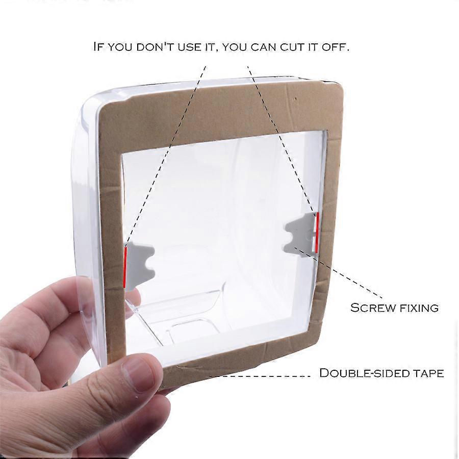 Doorbell Rain Cover, Waterproof Cover for Doorbell Button, Transparent ...