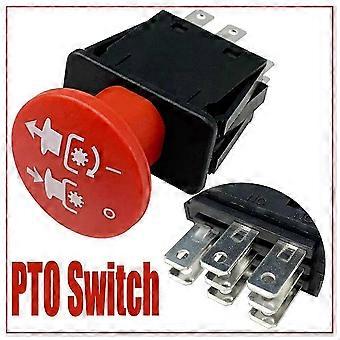 Heavy-Duty Push Button PTO Switch for Riding Mowers Compatible with ...