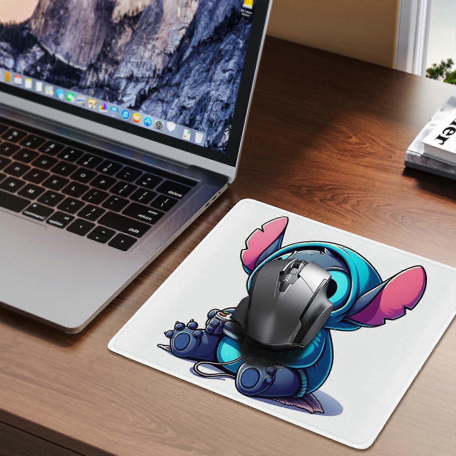 Stitch Desk Mat Large Mouse Mat 8.3 x 9.8 in Baby Yoda Desk Protector ...