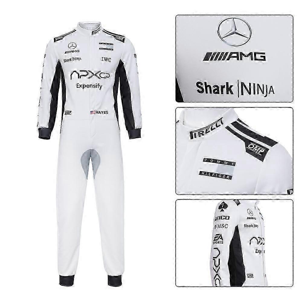 Adult Racer Cosplay Costume Men Jumpsuit Race Car Driver Dress Up ...