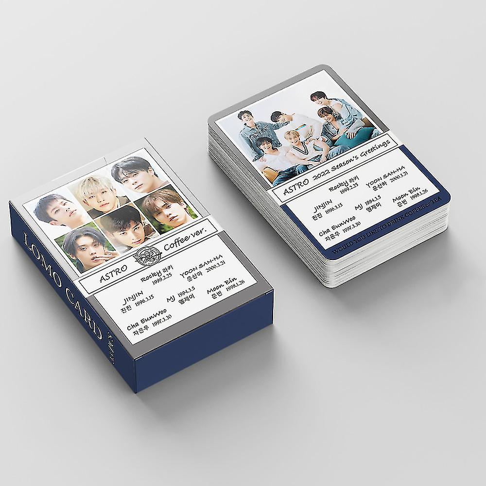 55pcs/set Kpop Astro Lomo Cards New Album High Quality K-pop Astro Photocard K-pop Photo Album ...