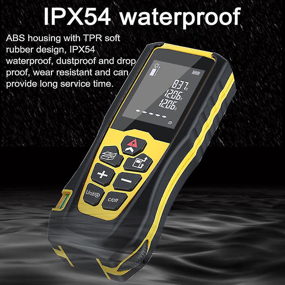 Laser Rangefinder High-precise Electronic Measuring Ruler Length Area ...