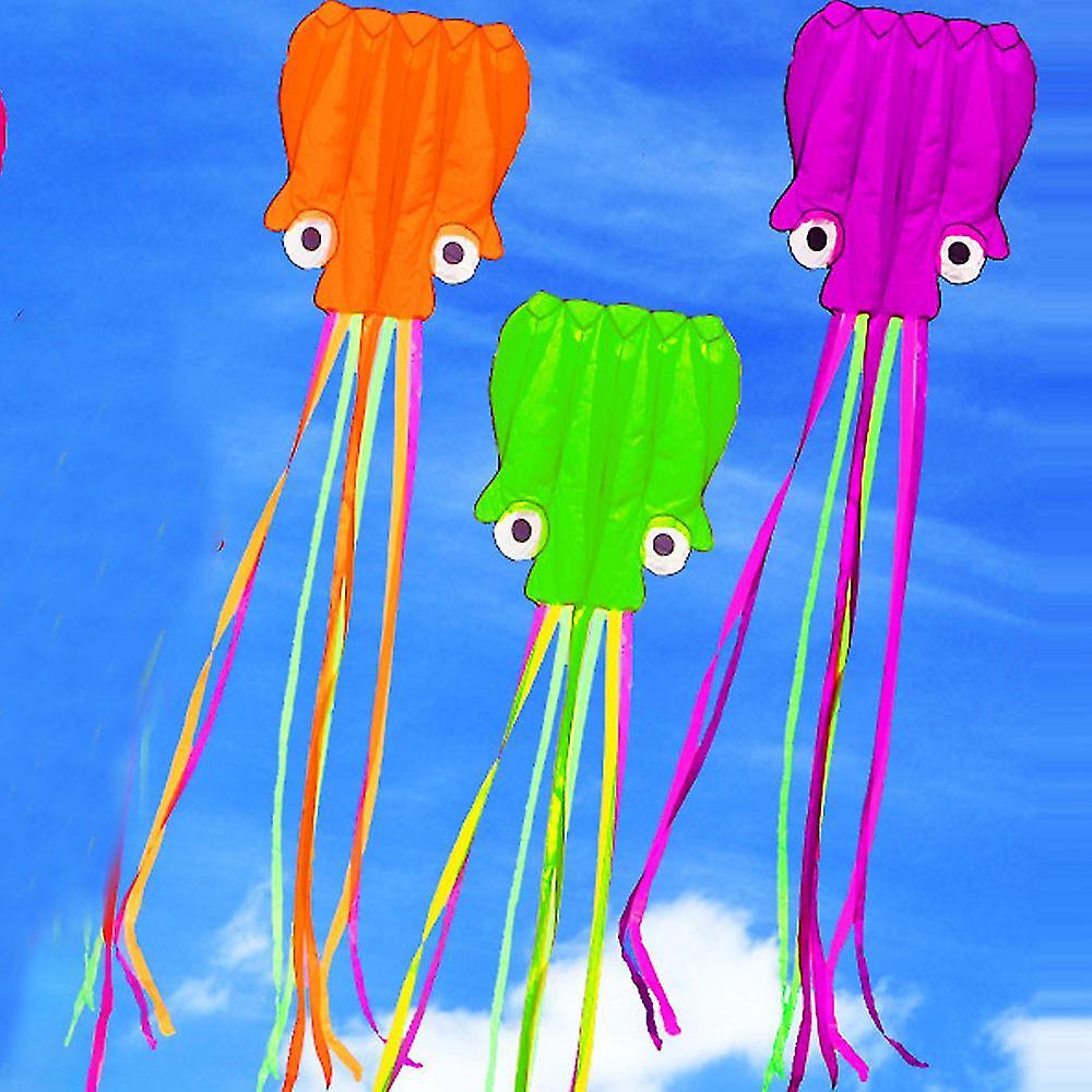Software Octopus Flyer Kite With Long Colorful Tail For Kids, 4 Meters ...