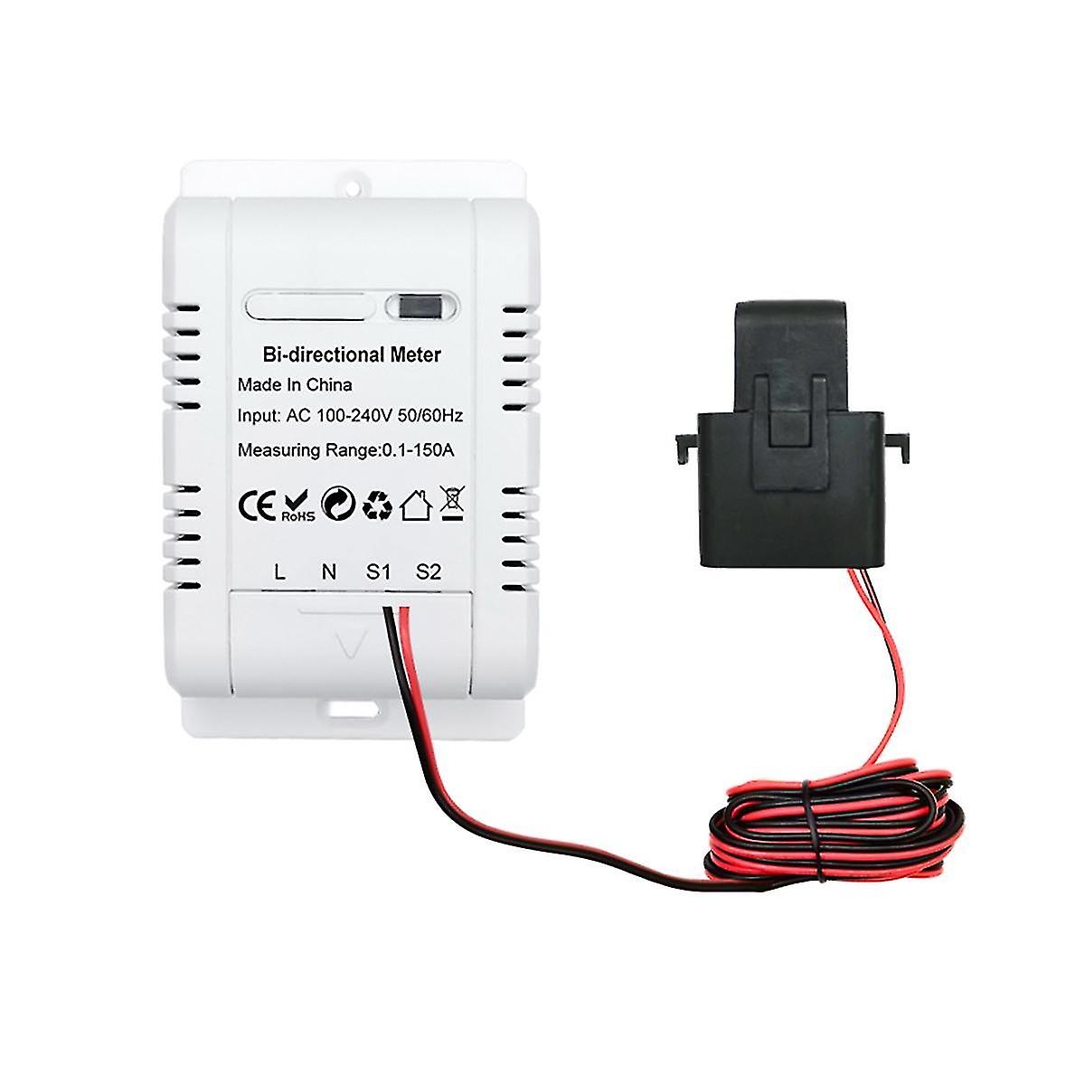 Solar Pv Bial Two Way Zigbee Meter With Current Sensor Tuya Kwh Mutom ...