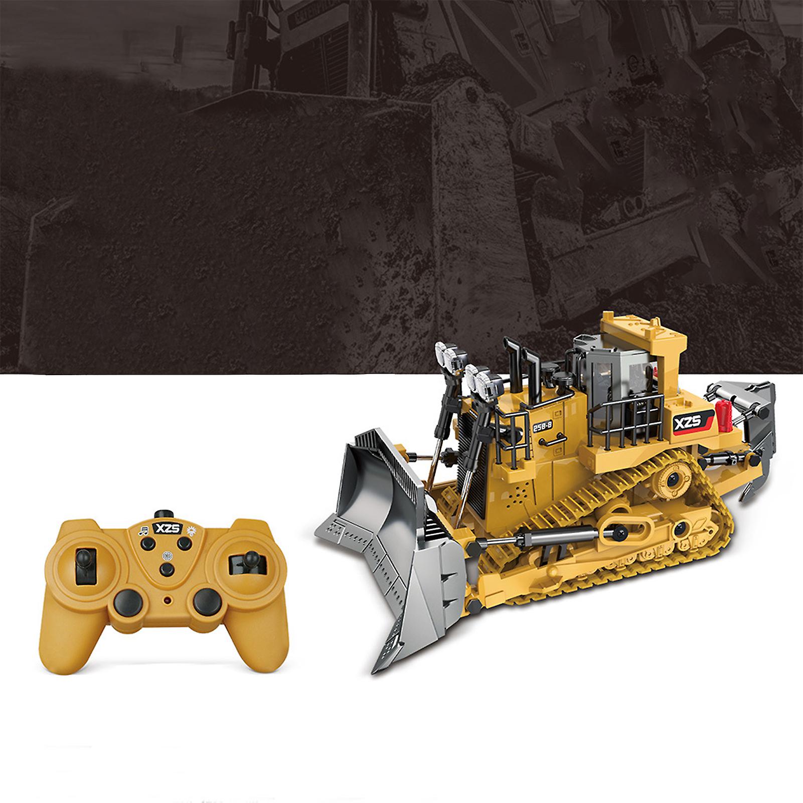 Excavator Toy Electric Remote Controlled Alloy RC Wheel Loader Truck ...