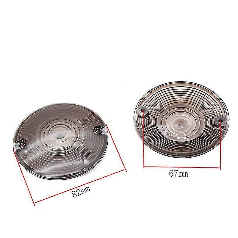 Motorcycle Turn Signal Lens Blinkers Indicator Lenses Light Caps For ...