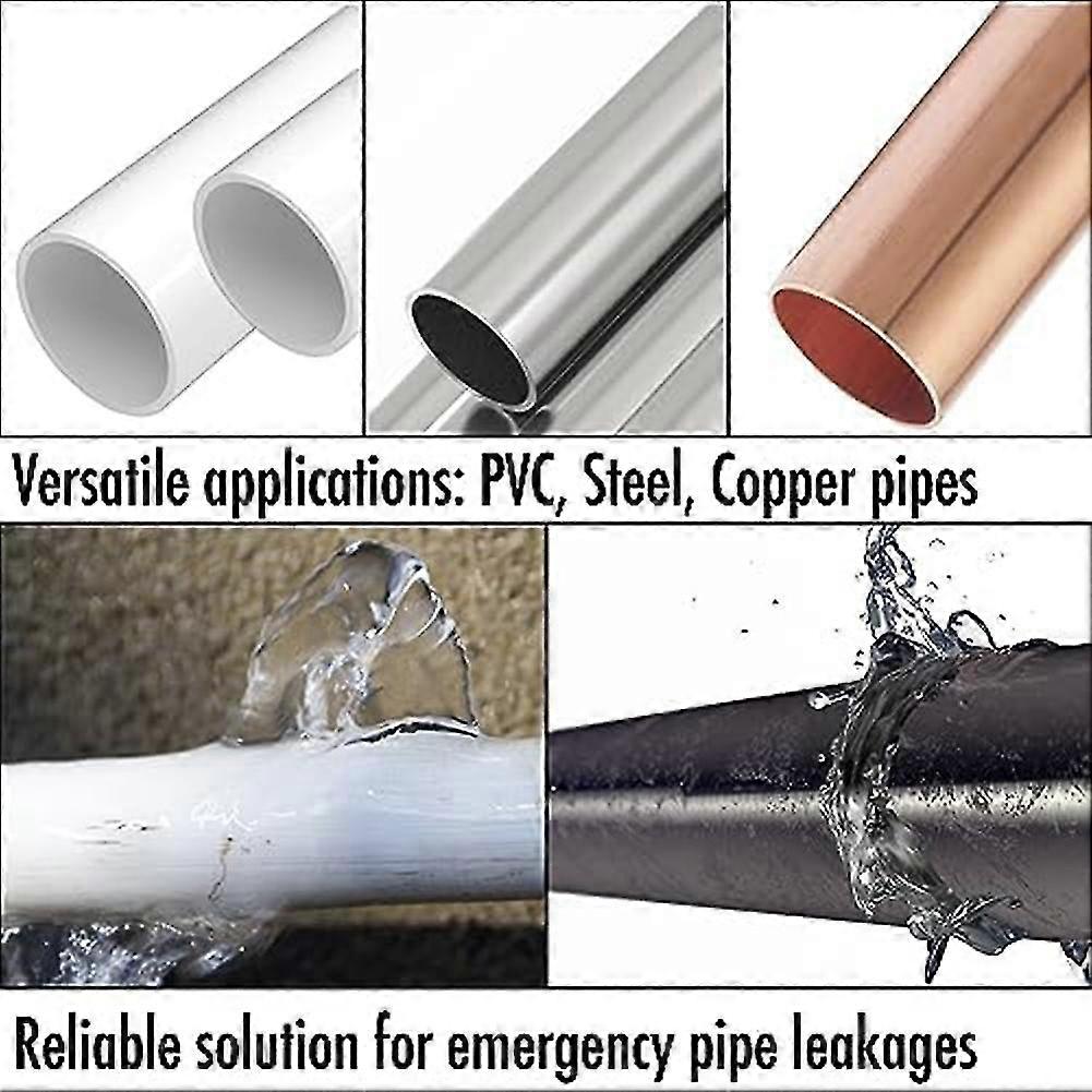Pipe Repair Clamp For 1 Inch Pipes, Leak Sealer,emergency Pipe Repair ...