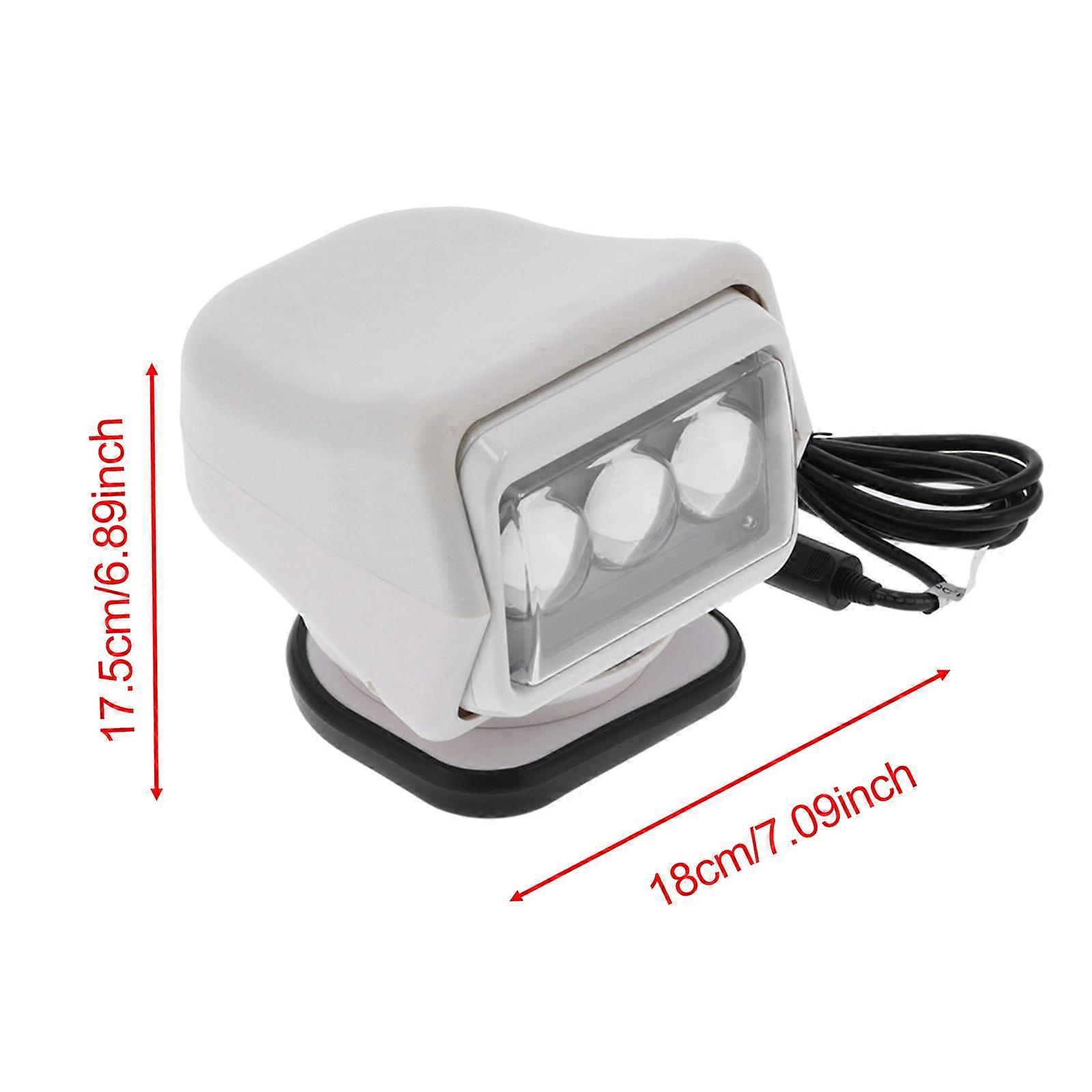 Boat Remote Control Spotlights Outdoor Truck Cars 60W Marine LED ...