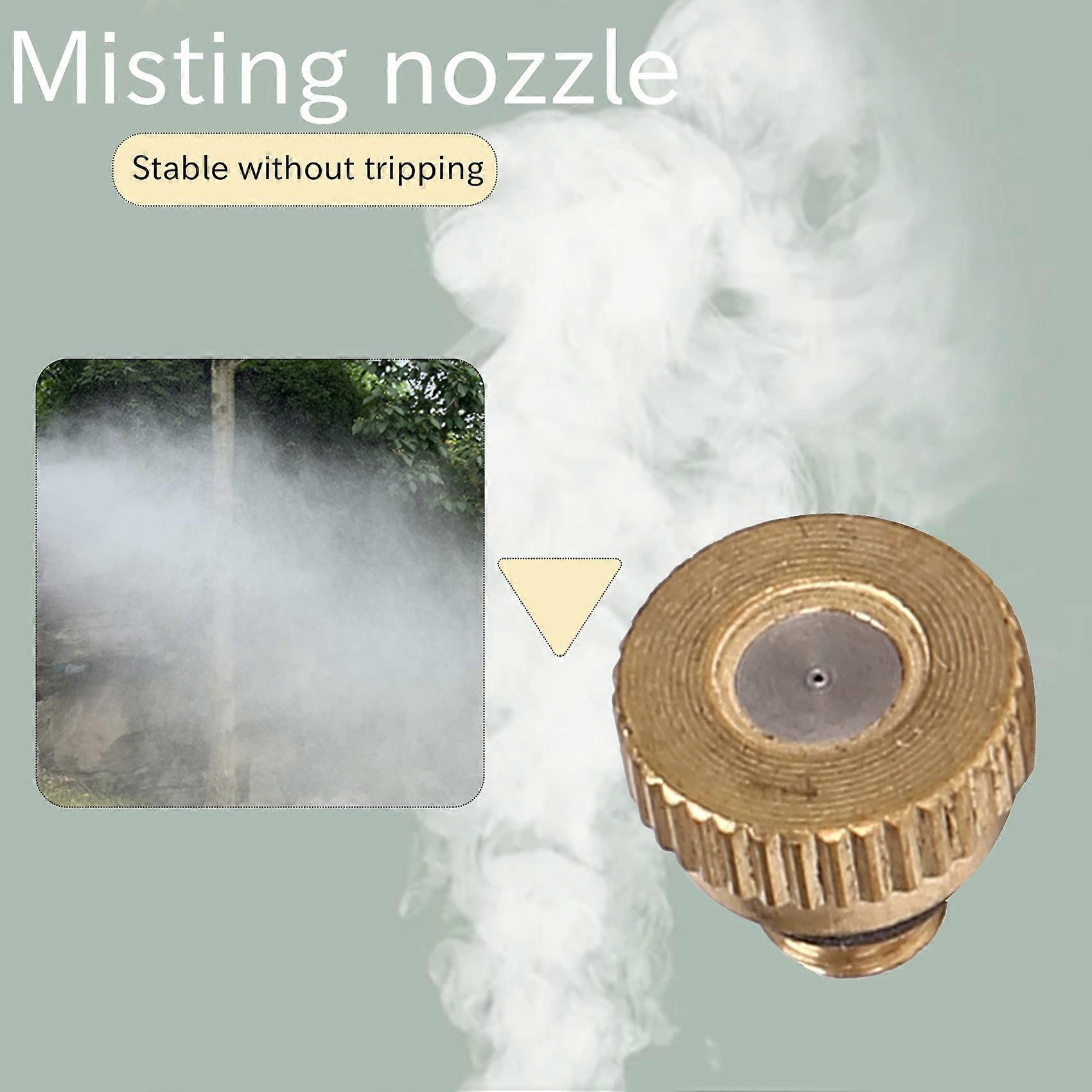 20Pcs Fog Mist Nozzle,Low Pressure Mist Cooling Nozzle,Misting Nozzles ...