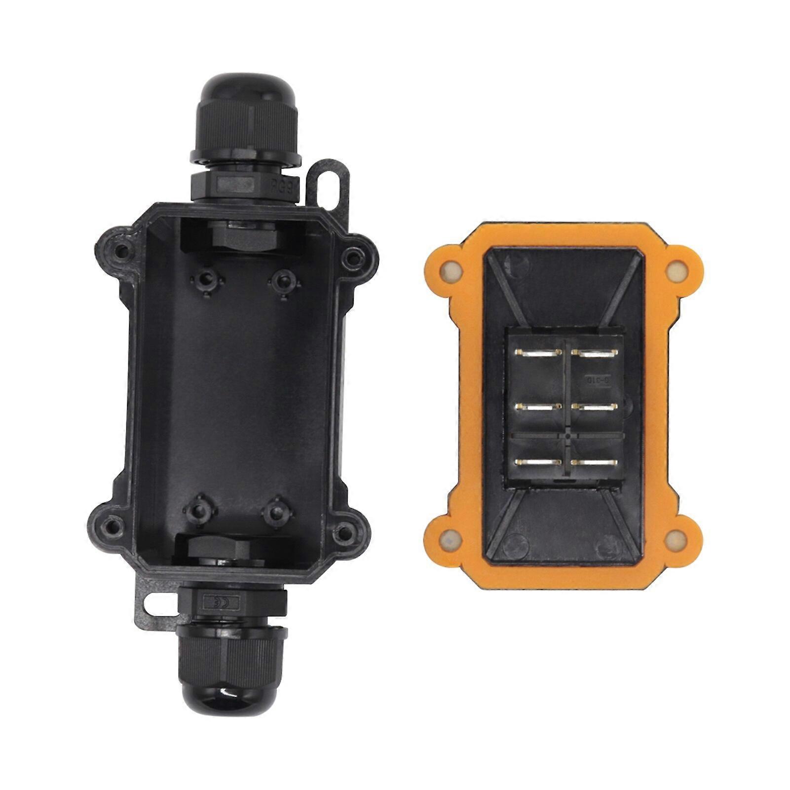 IP68 Waterproof Junction Box + 12V 3-speed Rocker Switch Set Outdoor 2 ...