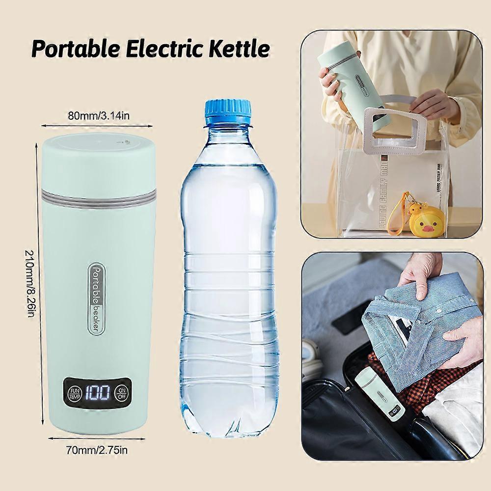 Portable Electric Kettle for Boiling Water 350ml Stainless Steel Anti ...